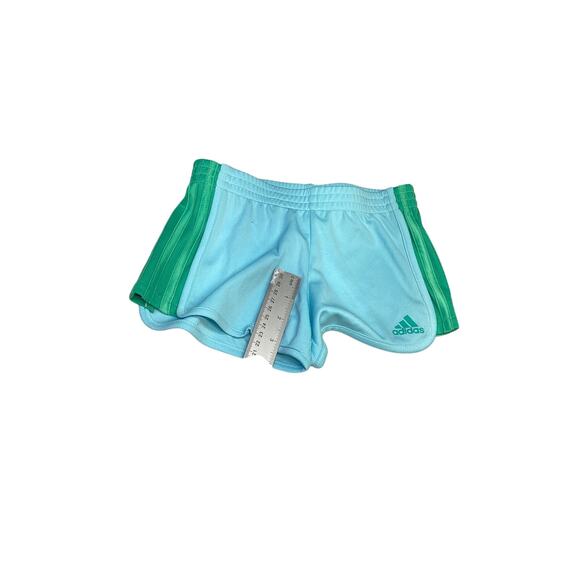 adidas | Bottoms | Adidas Size 5 Girls Shorts Light Blue Green | Poshmark